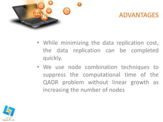 QoS-Aware Data Replication for Data-Intensive Applications in Cloud Computing Systems | PPT