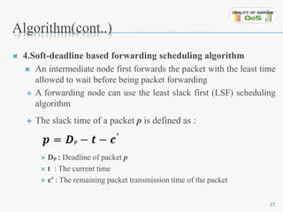 Qo s oriented distributed routing protocols : anna university 2nd ...