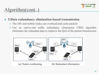 Qo s oriented distributed routing protocols : anna university 2nd review ppt | PPT