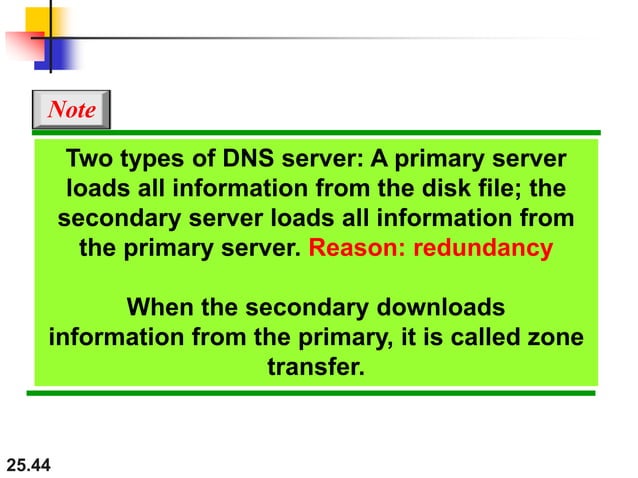 Quality of service, Domain Name system services | PPT
