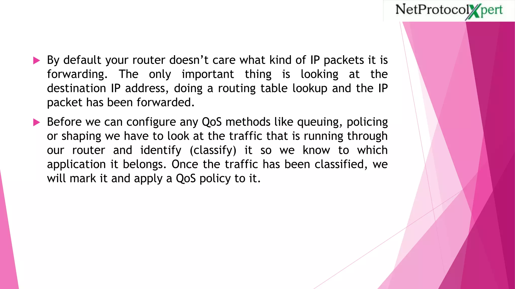 Qos Classification On Cisco Ios Router Pptx Computer Networking