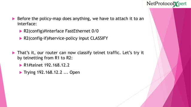 Qos Classification On Cisco Ios Router Pptx Computer Networking