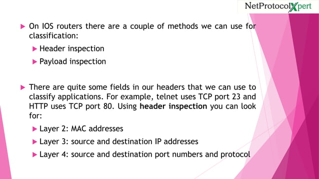 Qos Classification On Cisco Ios Router Pptx Computer Networking