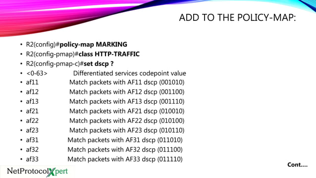 Qos Marking On Cisco Ios Router Pptx Computer Networking Computing