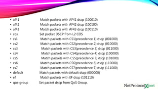 QoS marking on cisco IOS Router | PPTX