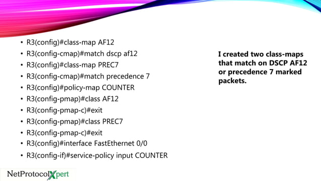 Qos Marking On Cisco Ios Router Pptx Computer Networking Computing