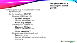 QoS marking on cisco IOS Router | PPTX | Computer Networking | Computing