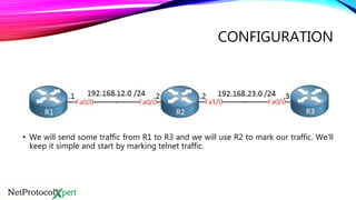 QoS marking on cisco IOS Router | PPTX | Computer Networking | Computing