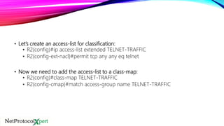 QoS marking on cisco IOS Router | PPTX | Computer Networking | Computing