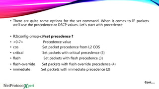 QoS marking on cisco IOS Router | PPTX