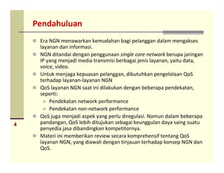 QoS NGN | PDF