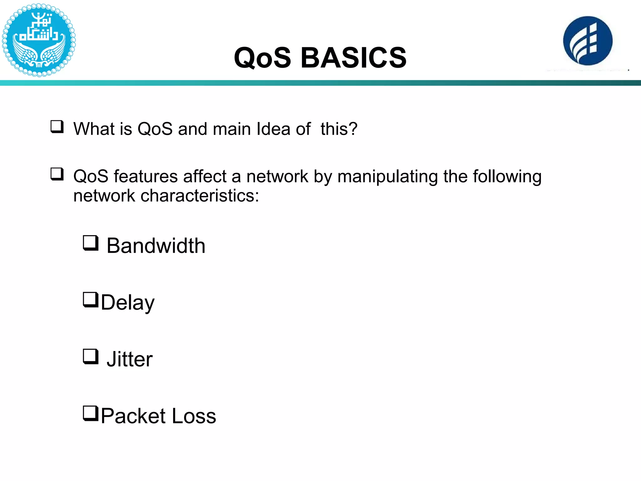 Fundamental of Quality of Service(QoS) | PPT