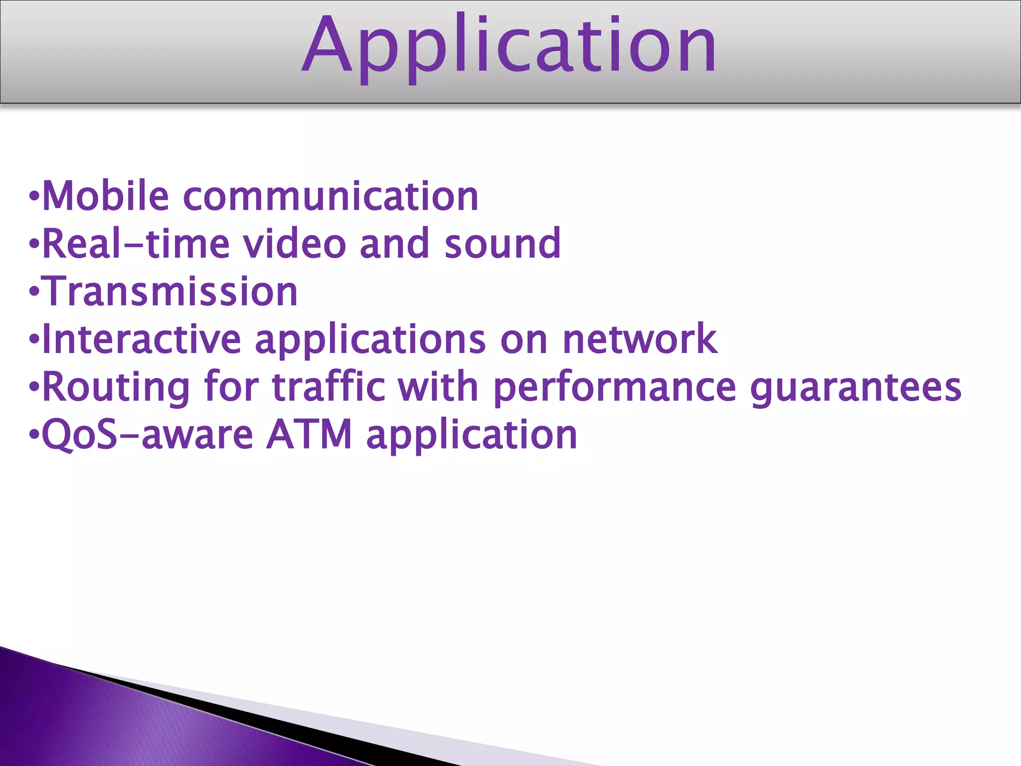 Quality of service computer network | PPTX