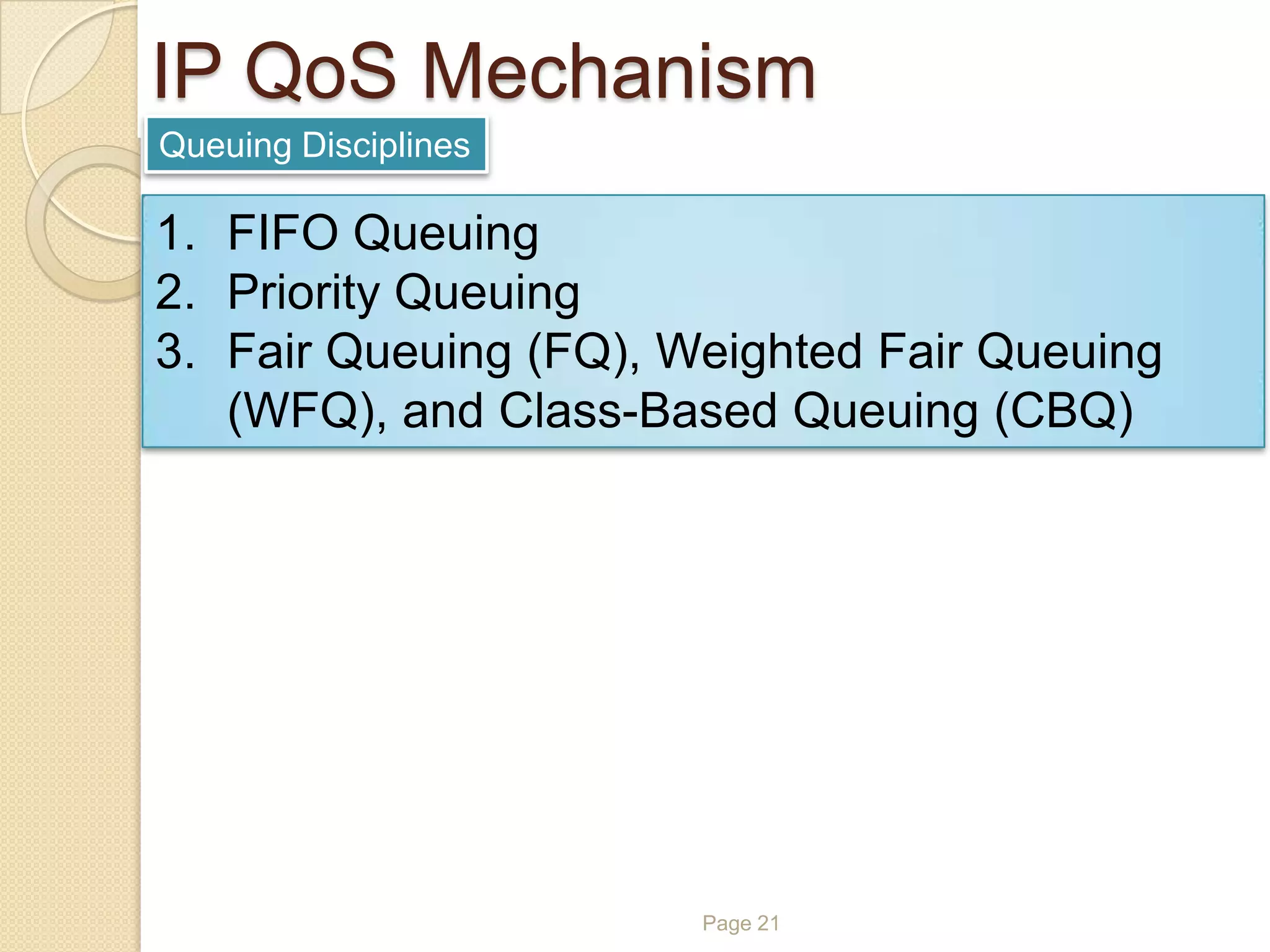 QoS (quality of service) | PPTX
