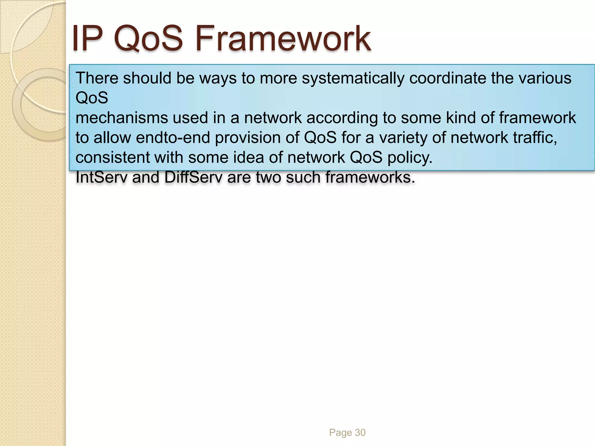 QoS (quality of service) | PPTX