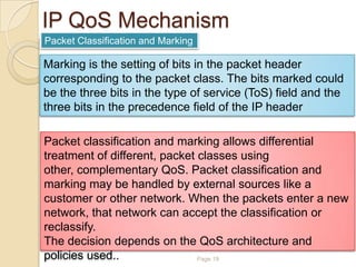QoS (quality of service) | PPTX