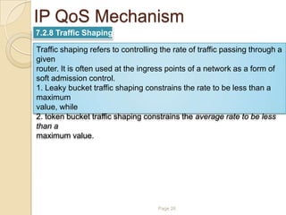 QoS (quality of service) | PPTX