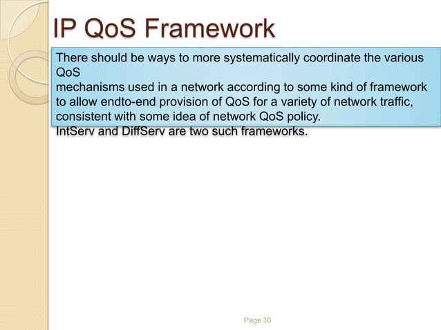 QoS (quality of service) | PPTX