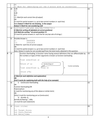 CS Sample Paper 1 | PDF