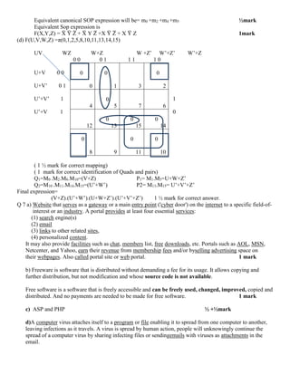 Computer Science Sample Paper 2 | PDF