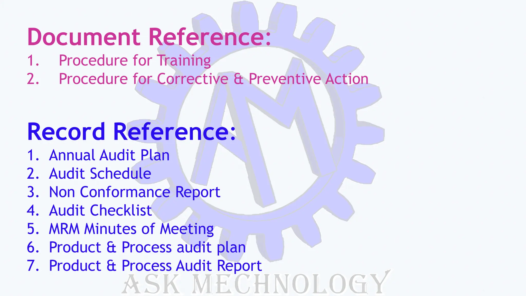 QP-18 Procedure for Internal Audit ! ASK Mechnology !!.pdf