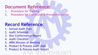 QP-18 Procedure for Internal Audit ! ASK Mechnology !!.pdf