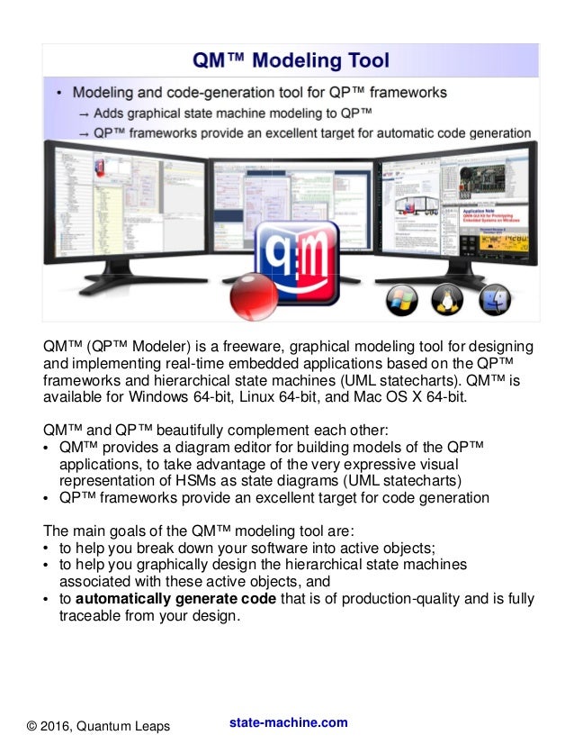 Overview Of Qp Frameworks And Qm Modeling Tools Notes