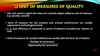 Control of Quality | PPTX