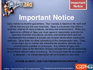 Qpay powerpoint presentation | PPT