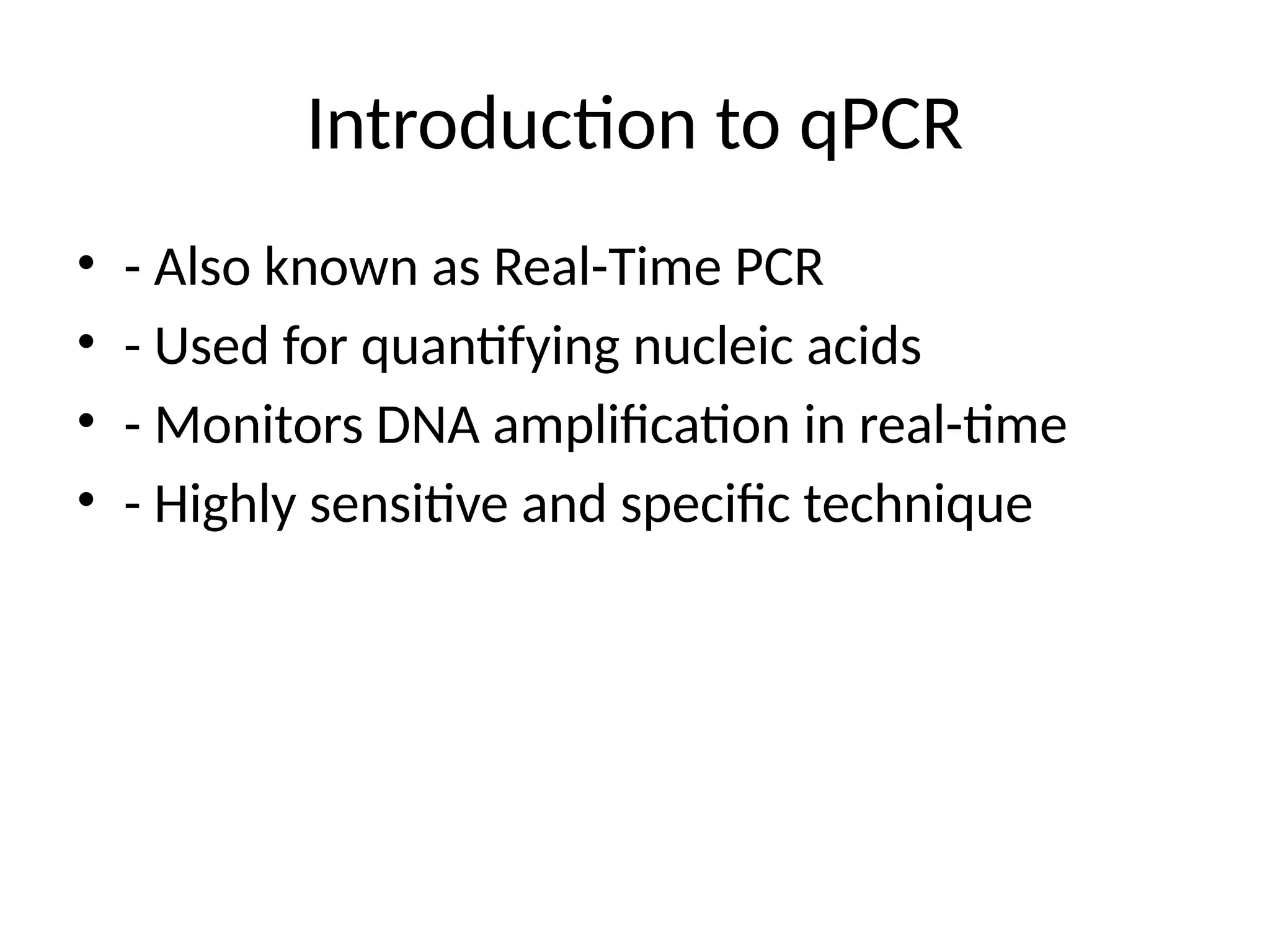 qPCR_Presentation.pptx presentation about | PPTX