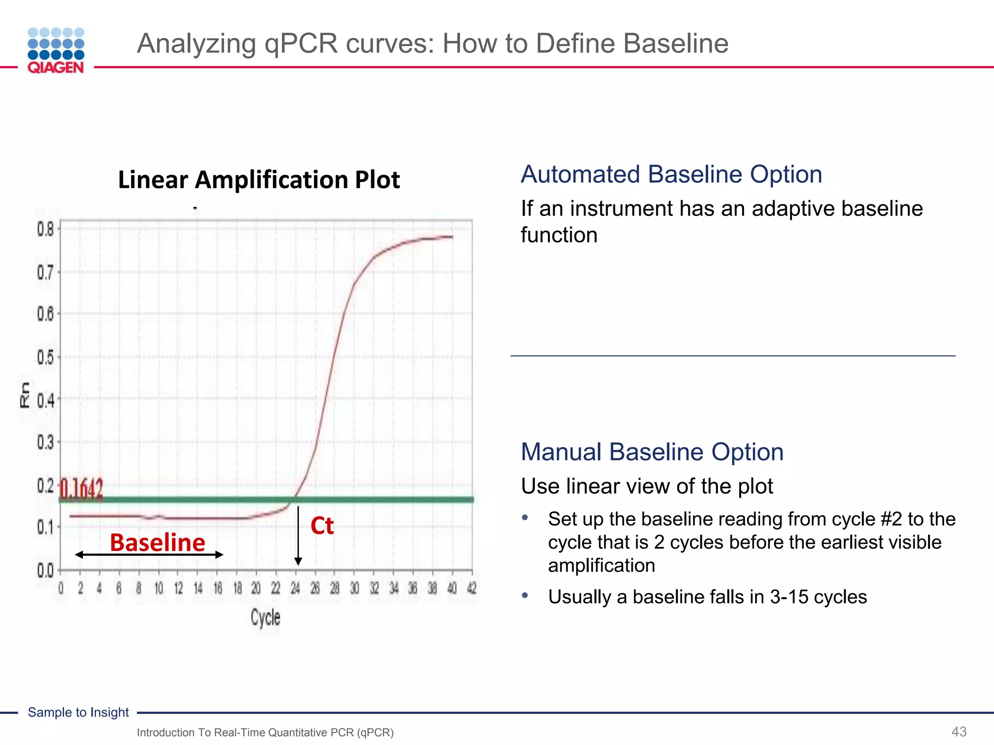 Introduction to real-Time Quantitative PCR (qPCR) - Download the slides ...