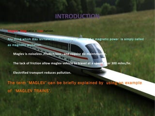 Maglev Trains | PPT