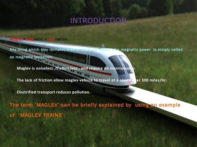 Maglev Trains | PPT