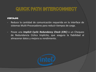 Bus Quick Path Interconnect [QPI] | PPTX
