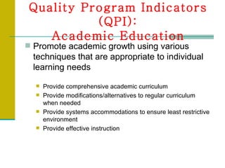 QPI: Academic & Affective Education | PPT