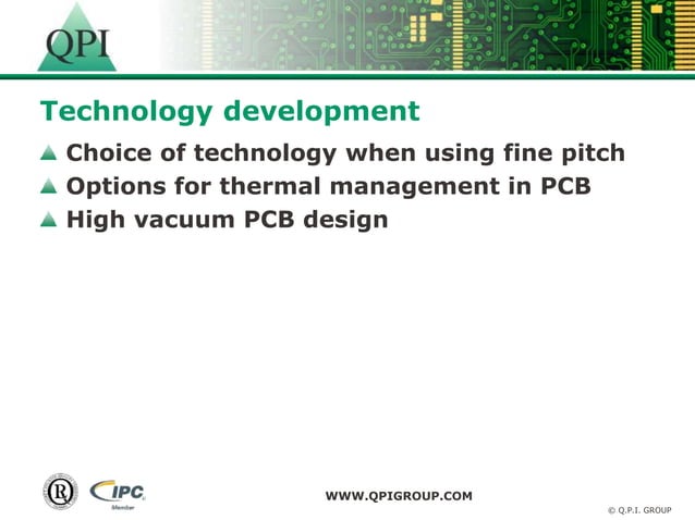 Qpi Technology Development | PPT
