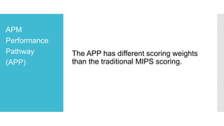 [Slideshow] MIPS 2021: Changes from the Final Rule | PPT