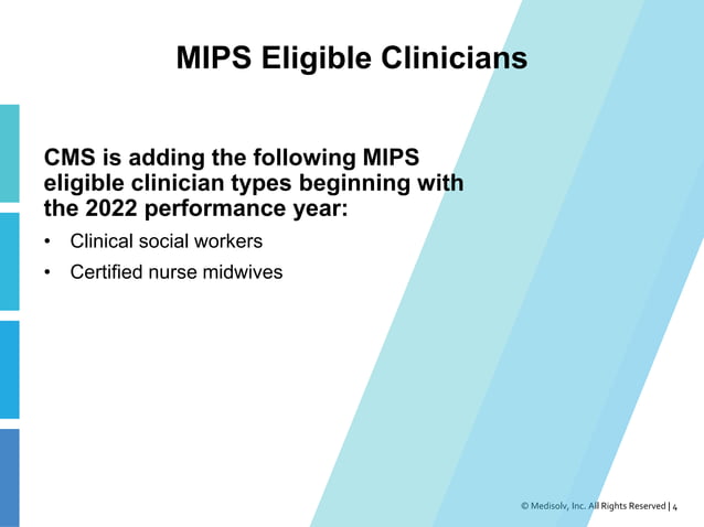 2022 QPP MIPS Final Rule | PPT