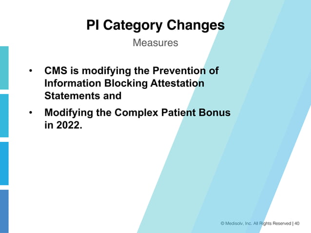 QPP: 2022 CMS Proposed Rule | PPT