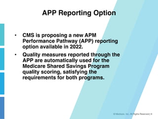 QPP: 2022 CMS Proposed Rule | PPT