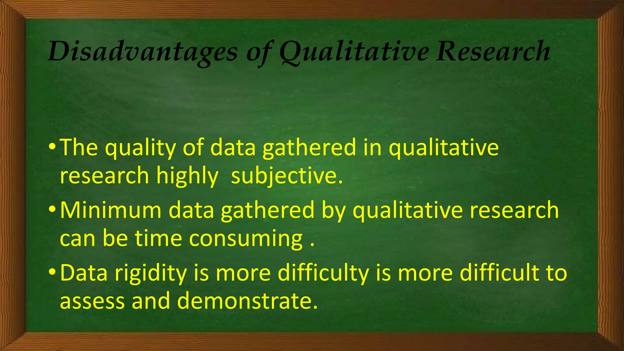 QUALITATIVE RESEARCH | PPT