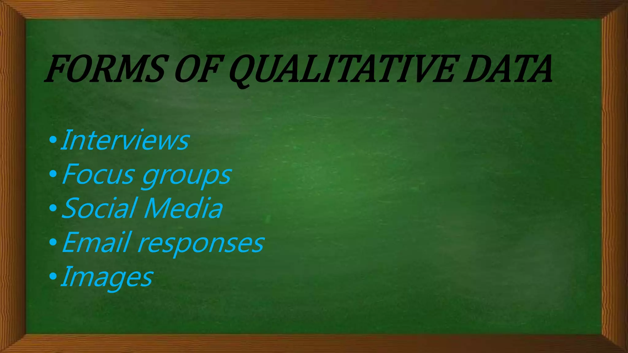 QUALITATIVE RESEARCH | PPT
