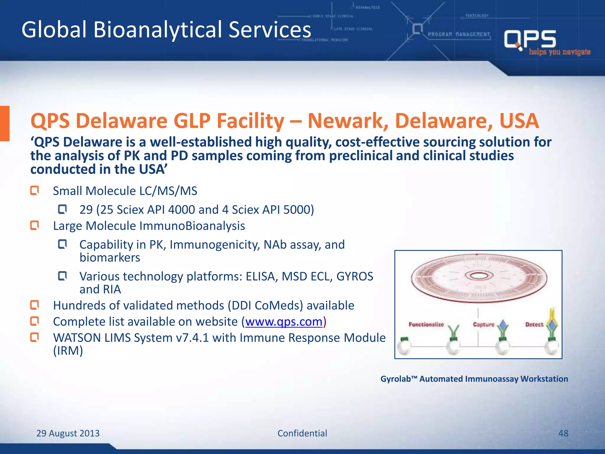 QPS Global Capabilities Presentation | PPTX