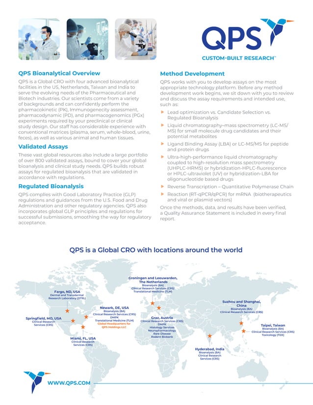 QPS Bioanalysis | PDF