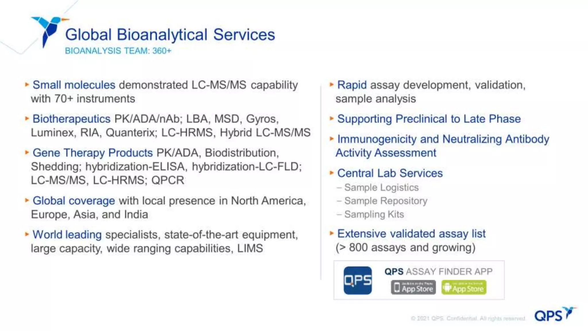 QPS Bioanalysis General | PPT