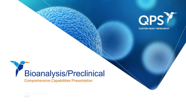 QPS Bioanalysis General | PPT | Free Download