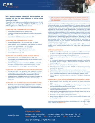 QPS IND Proof-of-Concept Flyer | PDF