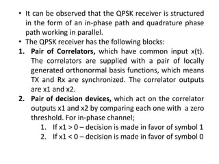 QPSK(quadrature phase shift keying) Introduction | PPTX