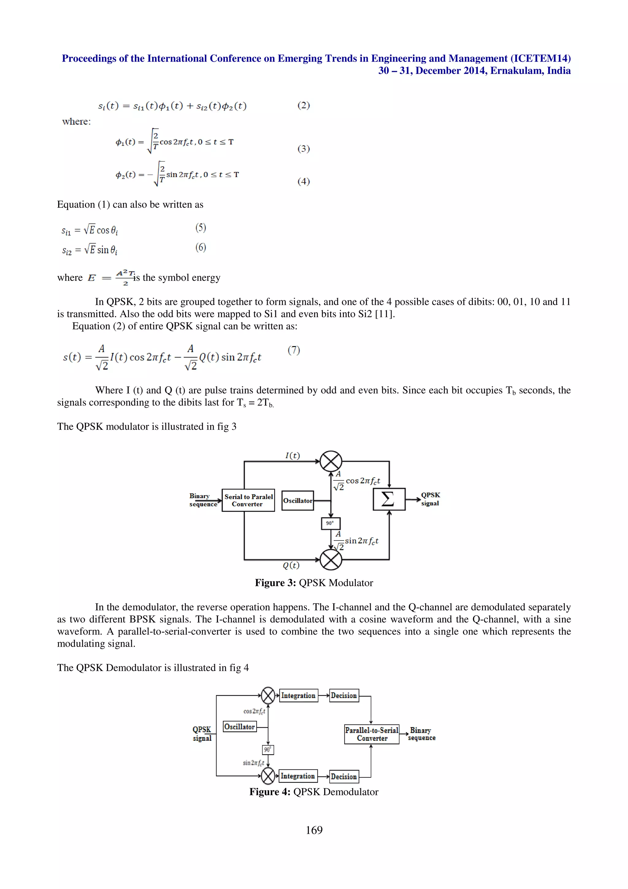 Qpsk modulation for dsss cdma transmitter and receiver using fpga | PDF