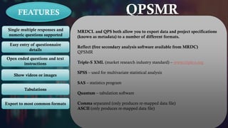 QPSMR presentation | PPT